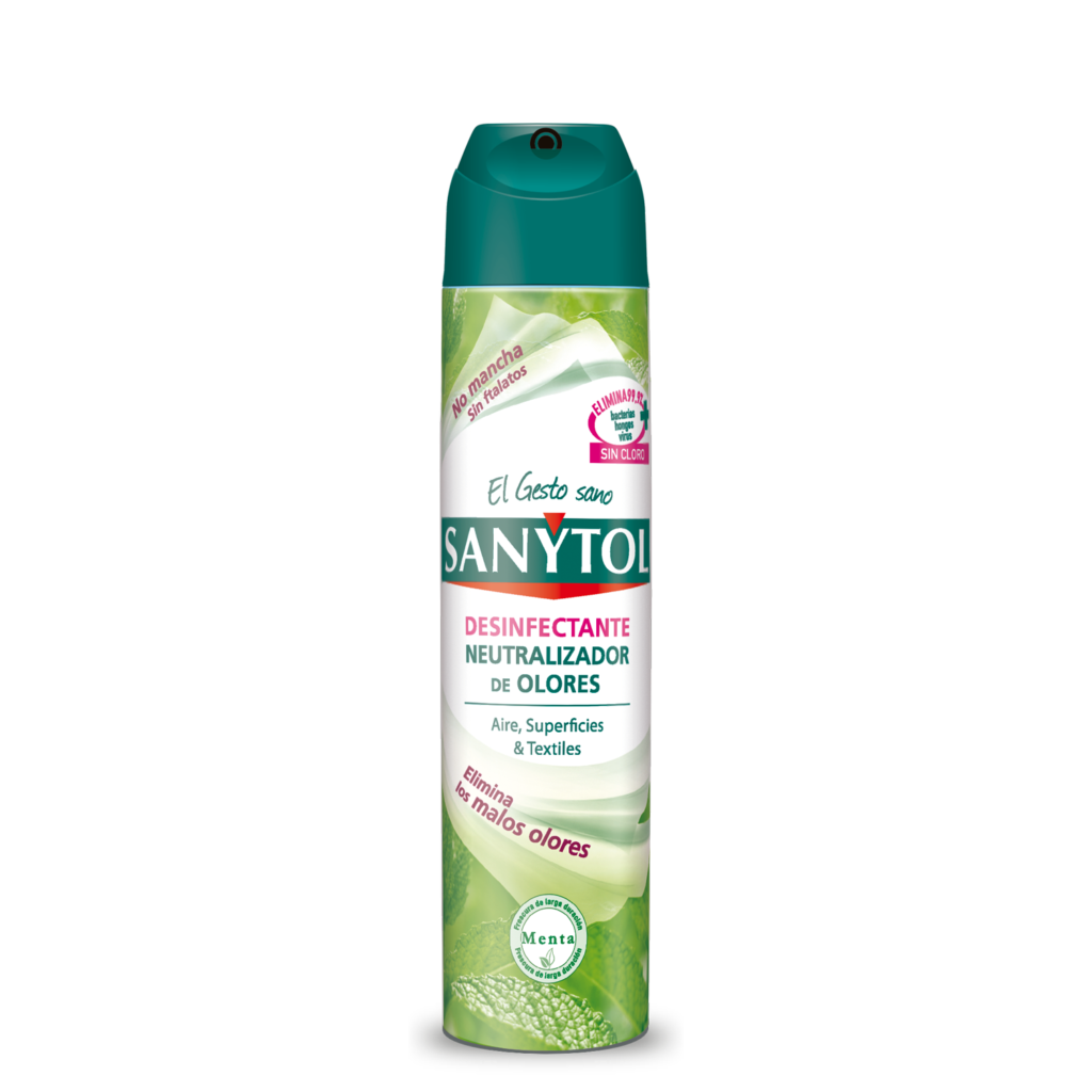 Sanytol aerosol multiusos desinfectante - Menta - Sanytol
