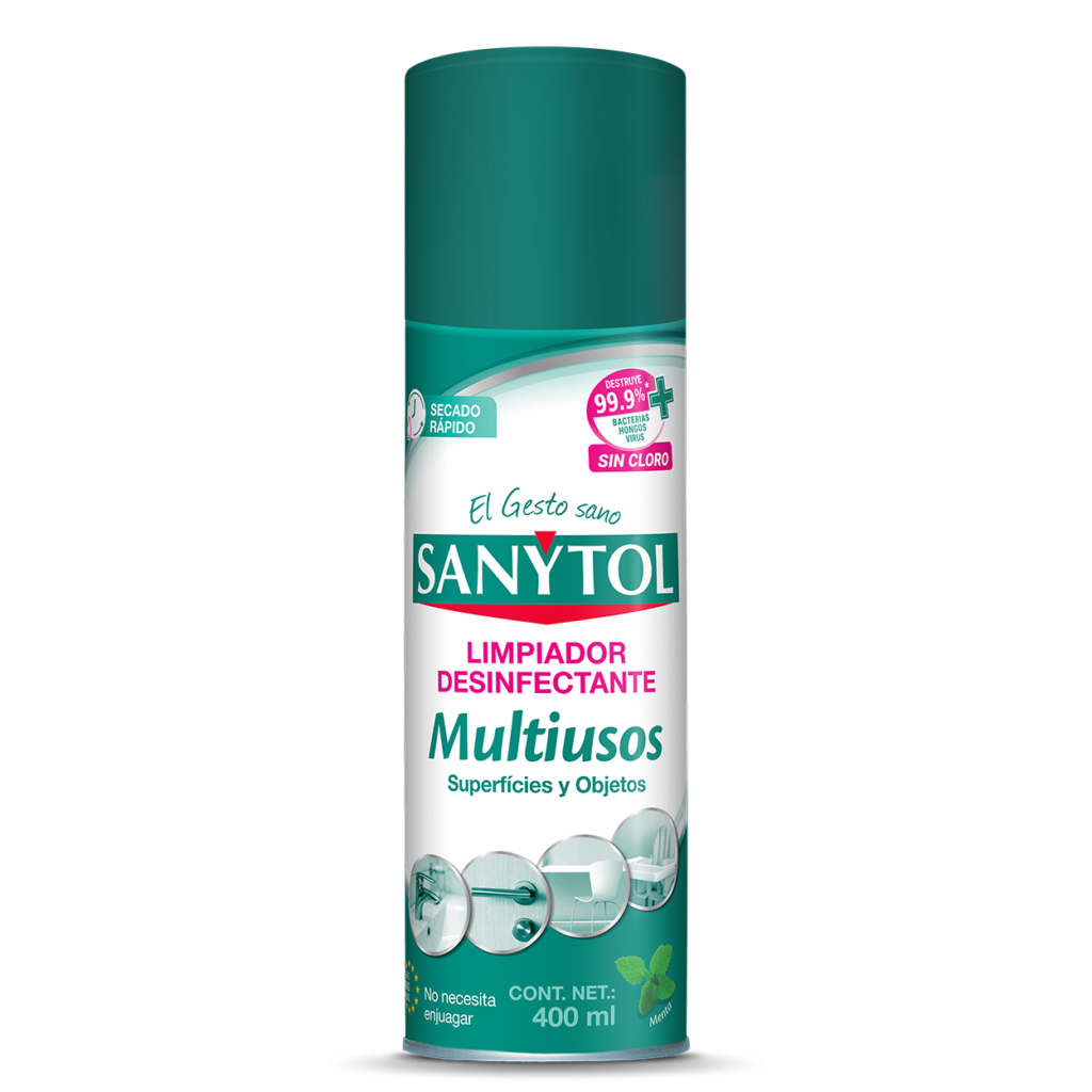 Sanytol aerosol multiusos desinfectante - Menta - Sanytol